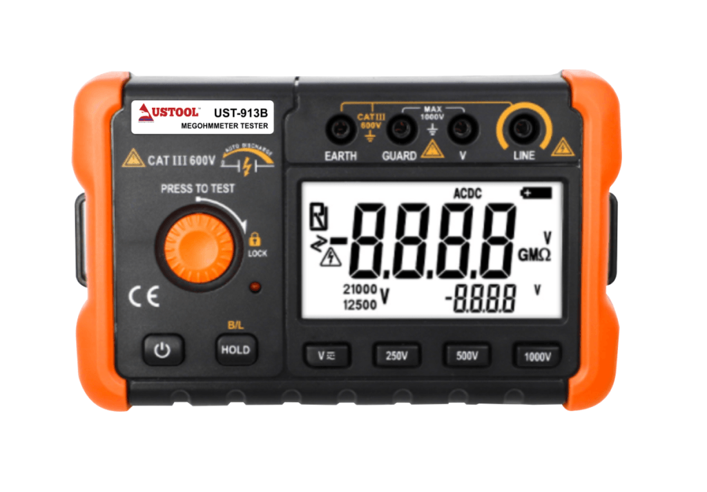 UST- 913B Digital Insulation & Megohmmeter Tester
