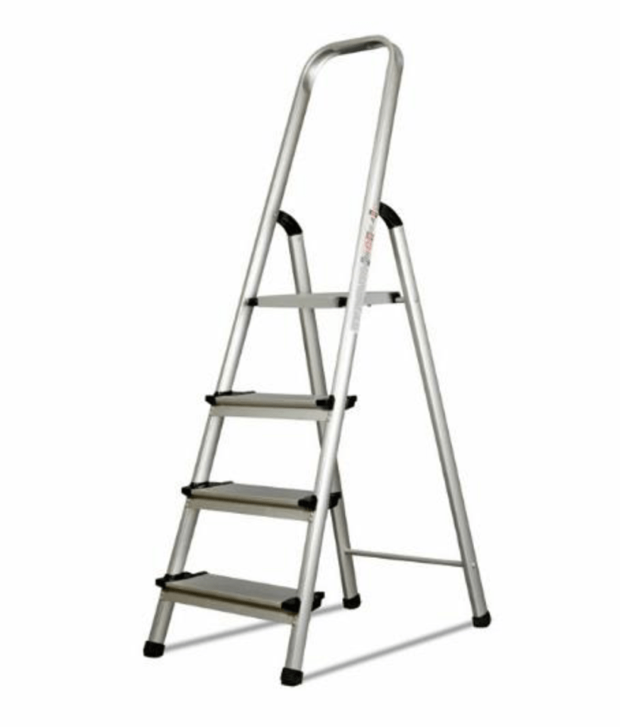 US Tool UST-AL4A, Aluminium Folding Ladder 4 Steps