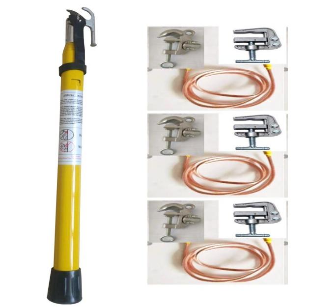 UST-HS02HSA 33KV Hot Stick with Earth Lead